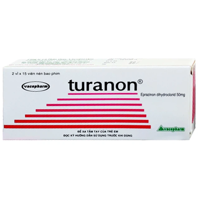 TURANON - LONG AN- HỘP 30 VIÊN - CÔNG TY ĐẠI DƯỢC THÀNH