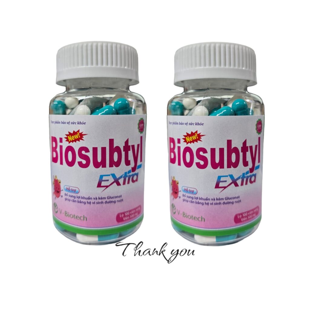 BIOSUBTYL EXTRA- V BIOTECH- CHAI 100 VIÊN - CÔNG TY ĐẠI DƯỢC THÀNH