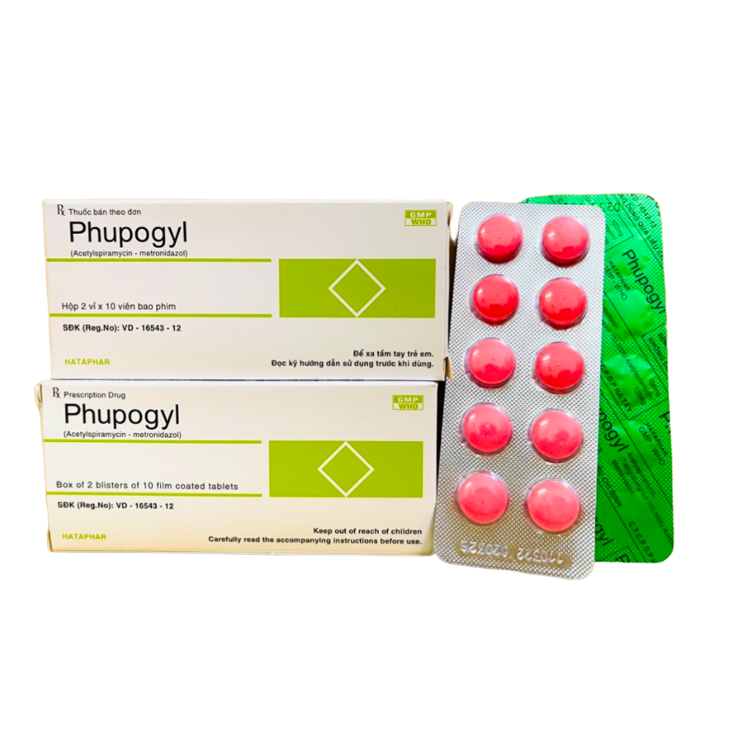 Phupogyl Hộp 2 vỉ x 10 viên bao phim - CÔNG TY ĐẠI DƯỢC THÀNH