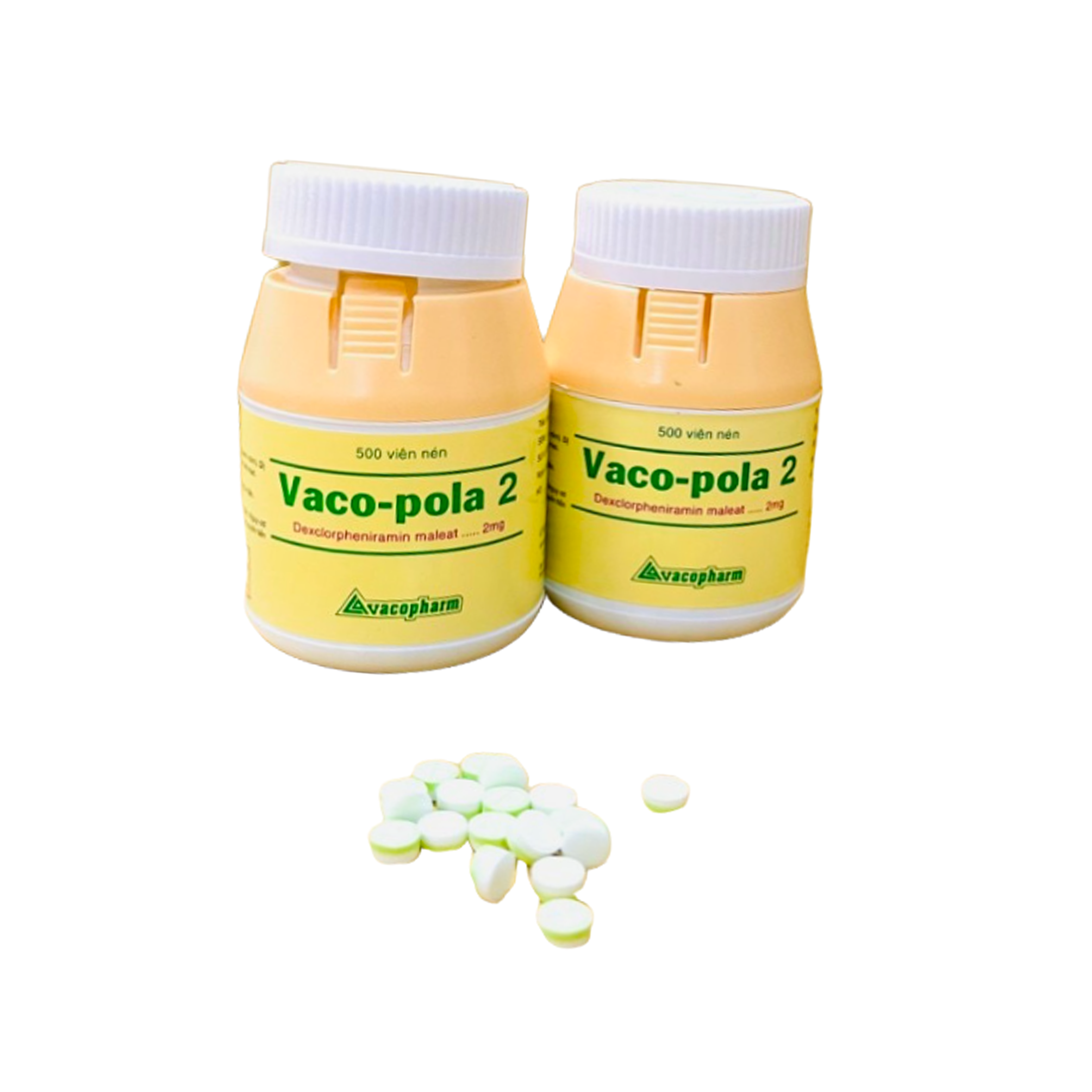 Vaco-Pola 2 Chai 500 viên nén – Long An - CÔNG TY ĐẠI DƯỢC THÀNH