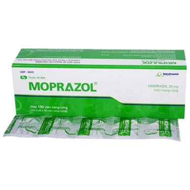 MOPRAZOL 20 MG- IMEXPHARM- 10 VỈ x 10 VIÊN - CÔNG TY ĐẠI DƯỢC THÀNH