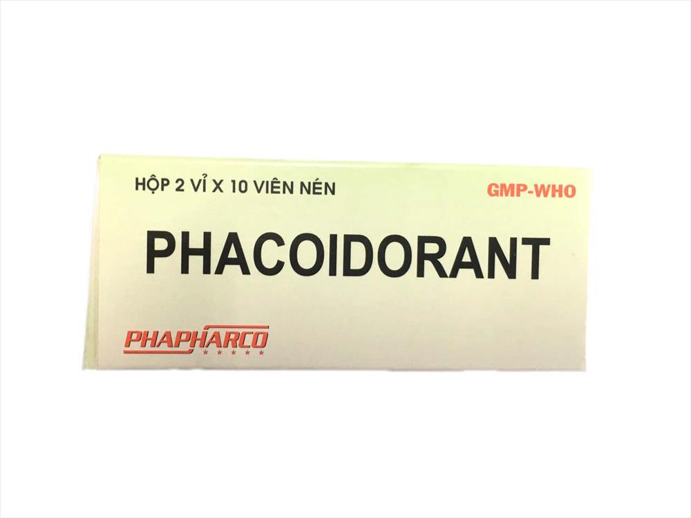 PHACOIDORANT- BÌNH THUẬN- HỘP 2 VỈ X 10 VIÊN - CÔNG TY ĐẠI DƯỢC THÀNH