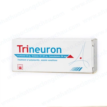 TRINEURON PYMEPHARCO ĐIỀU TRỊ THIẾU VITAMIN B1, B6, B12 (5 VỈ X 10 VIÊN ...